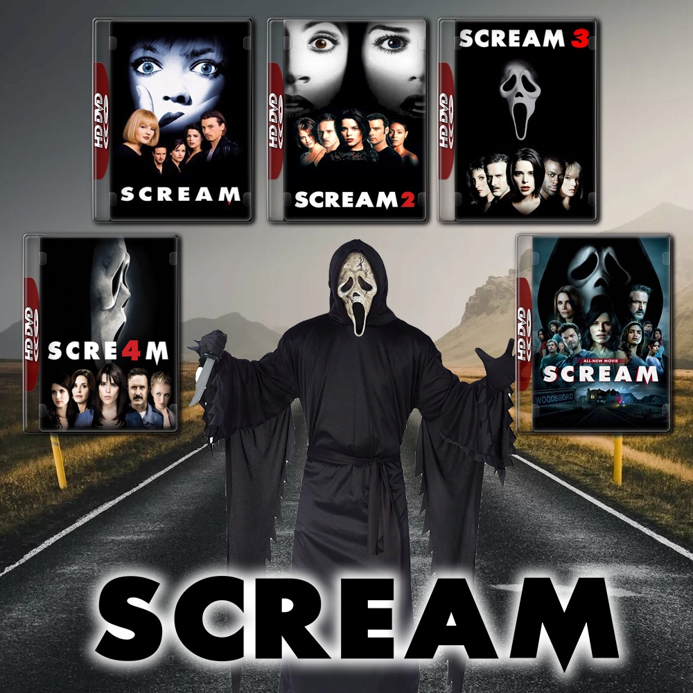 SCREAM สครีม หวีดสุดขีด ภาค 1 - 4 DVD Master พากย์ไทย - Film_Now - ThaiPick