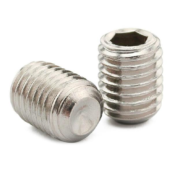 50Pcs M2.5 x 3mm Stainless Steel Hex Socket Set Grub Screws Headless Cup Point - rainning - ThaiPick