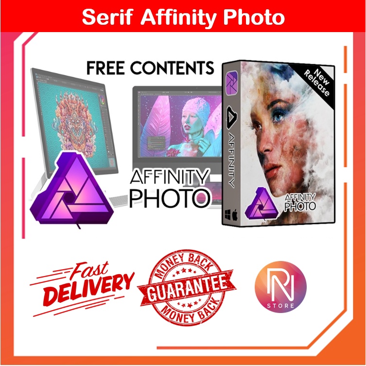 Serif Affinity Photo v1.10 Latest Update 2022 + Content (1.2GB ...