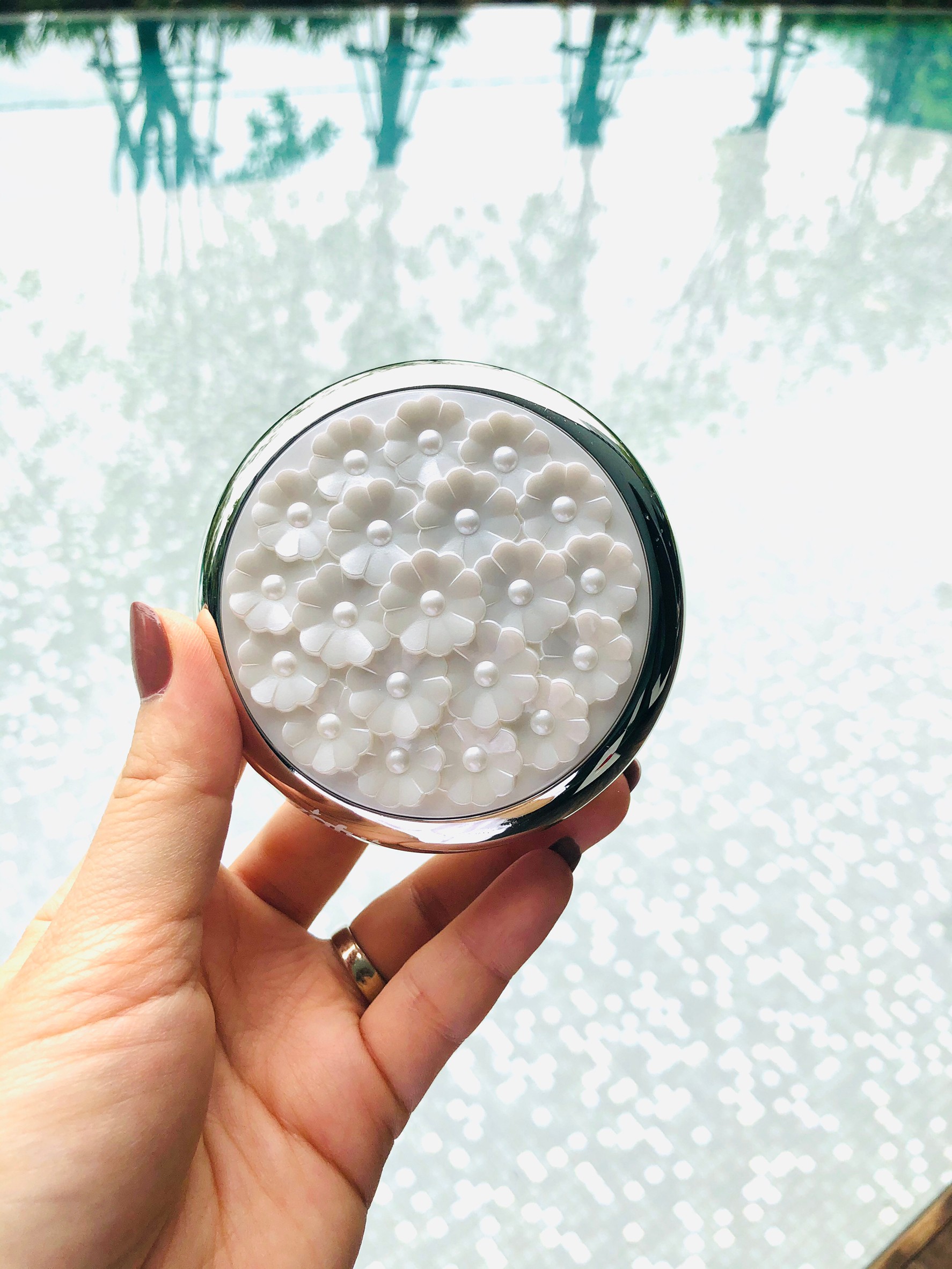 YAFU powder 30g. No.2 แป้งพัฟ YAFU แป้ง2ชั้น แป้งพัฟผสมโสมชั่นดี+ไวท์เท ...