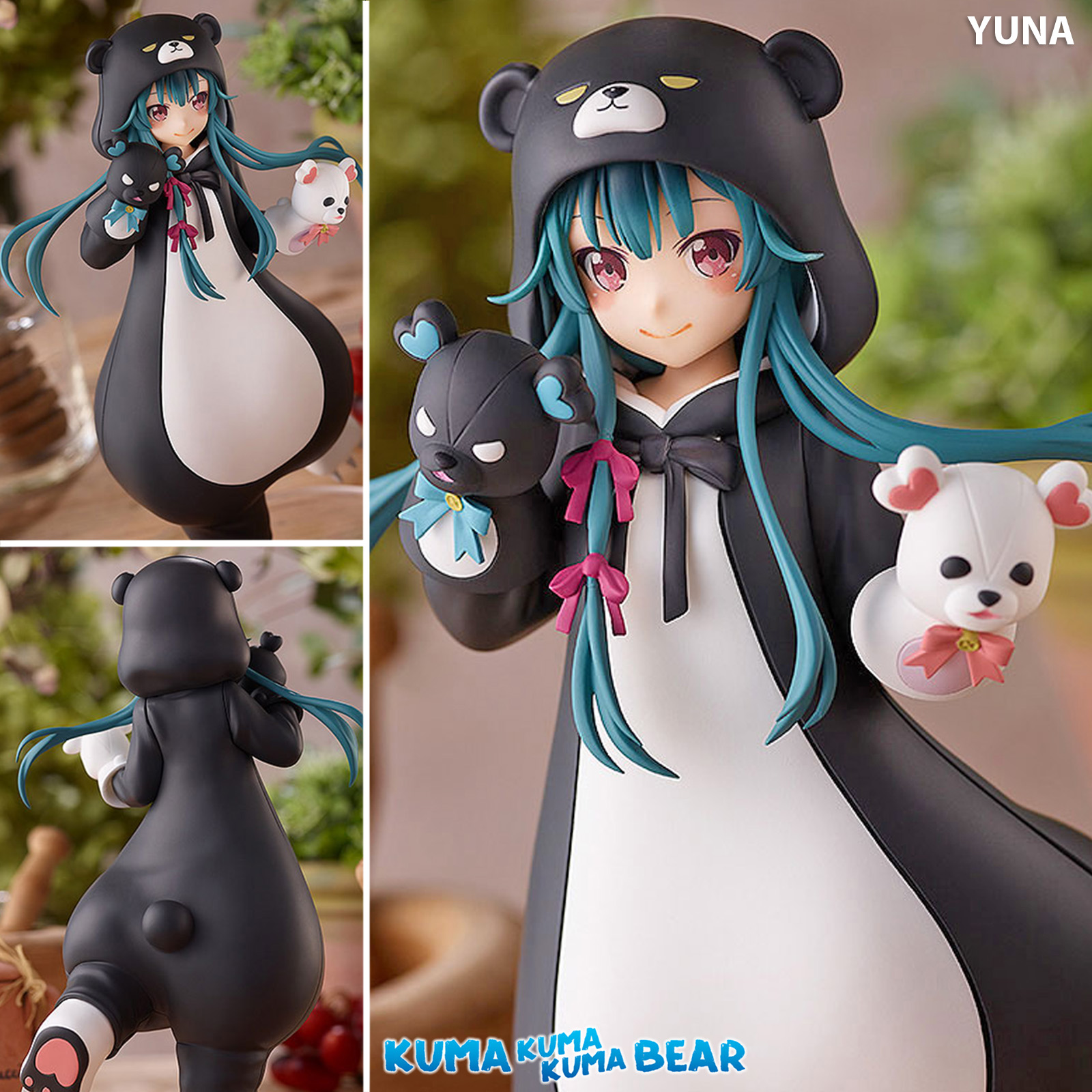 Figure ฟิกเกอร์ จากการ์ตูนเรื่อง Kuma Kuma Kuma Bear คุมะ คุมะ คุมะ แบ ...