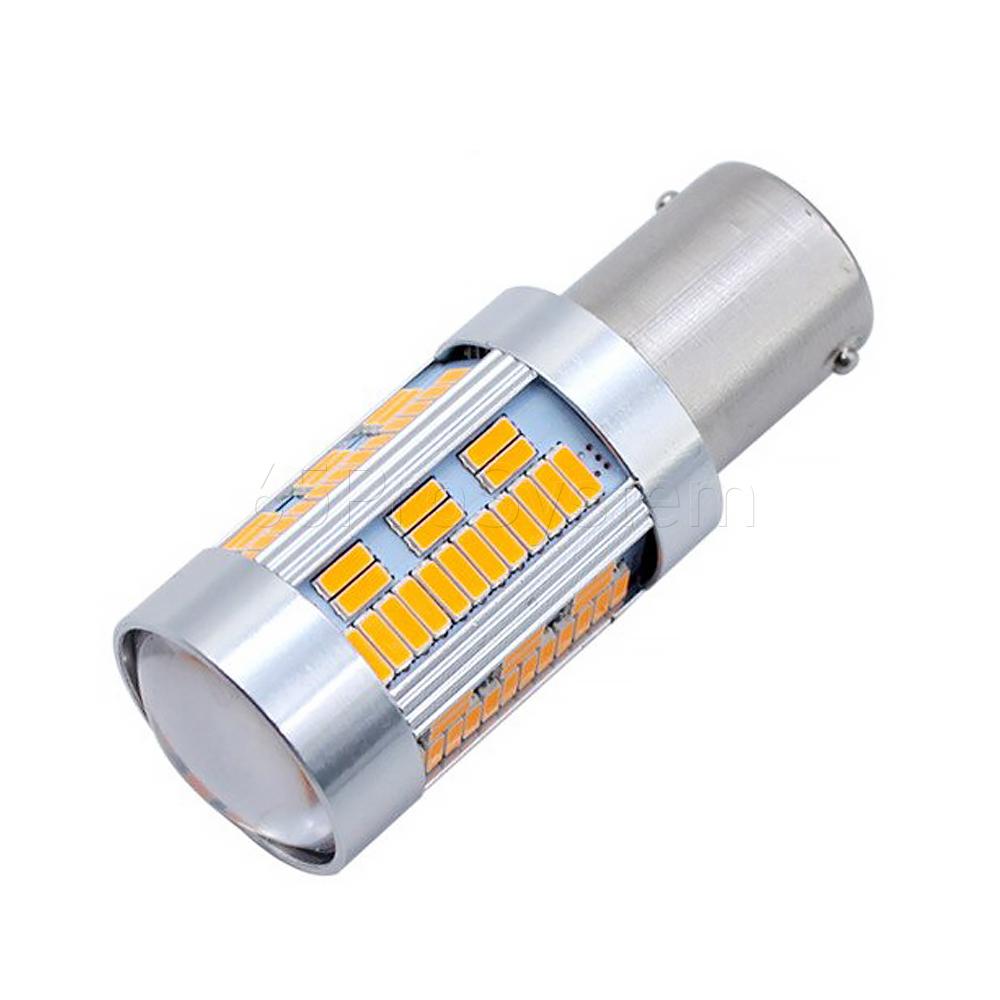 65Infinite แพ๊คคู่ หลอดไฟถอย สว่างที่สุดในตลาด 1000Lumens 2x LED ขั้วแบบหนีบ (T20, 7440, WY21W ...