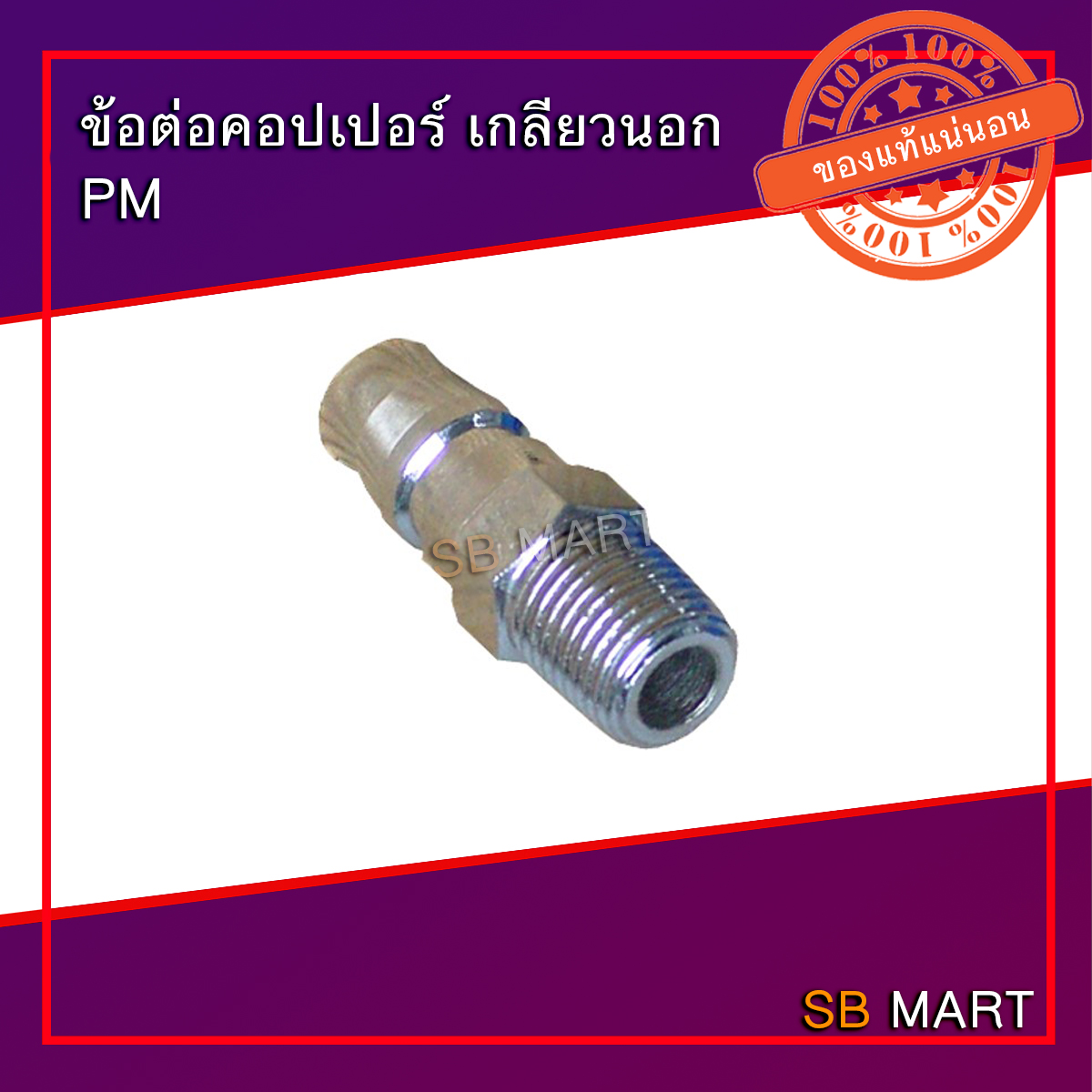 ข้อต่อคอปเปอร์ เกลียวนอก PM (PM-20, PM-30, PM-40) | Lazada.co.th