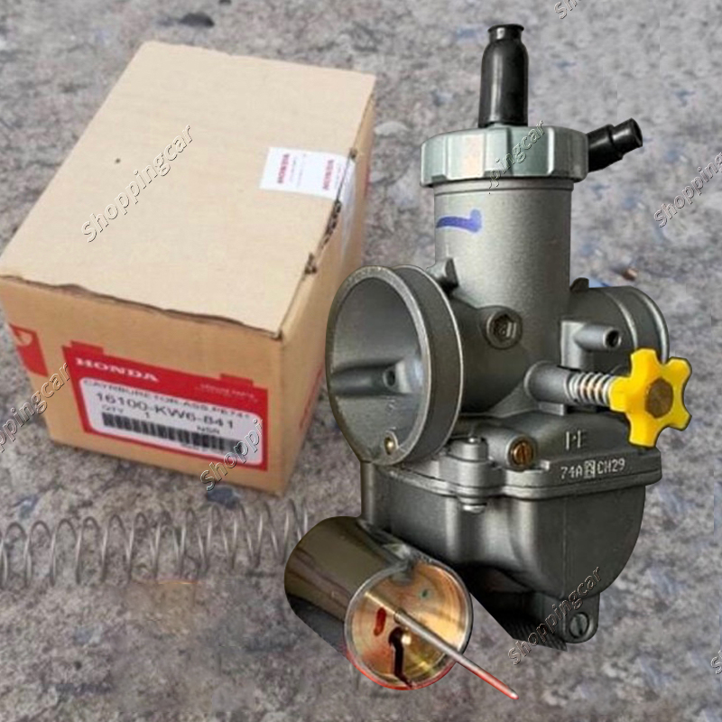 คาบูเอ็นโปรแท้ 2830mm คาบูเอ็นโปร HONDA ลูกเร่งทองเหลือง คาร์บู NPRO NSR PROARM จูนง่าย จูนนิ่ง ...