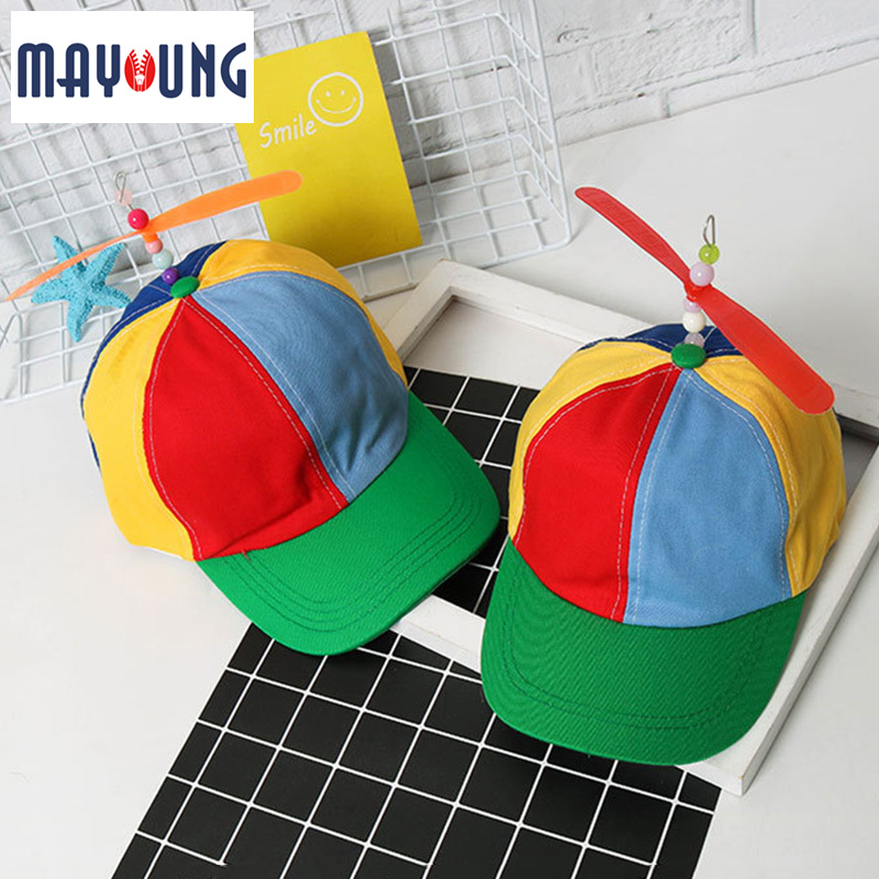 Mayoung Propeller Cap Hat Helicopter Rainbow Tweedle Dee Dum Pride ...