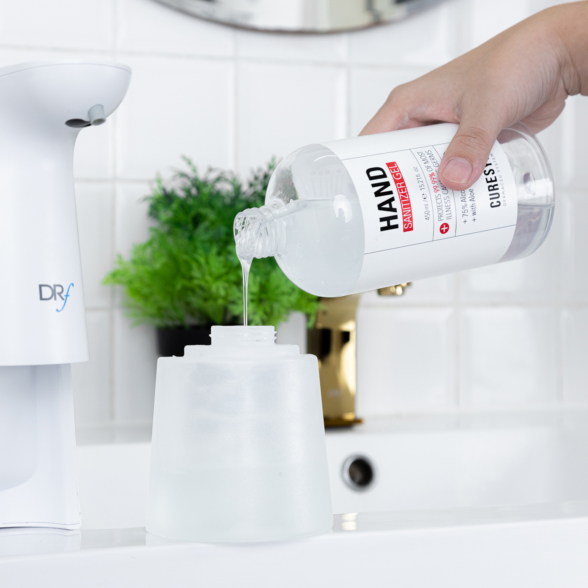 Dr.Faucet เครื่องจ่ายเจลล้างมืออัตโนมัติ Automatic Gel Dispenser รุ่น ...