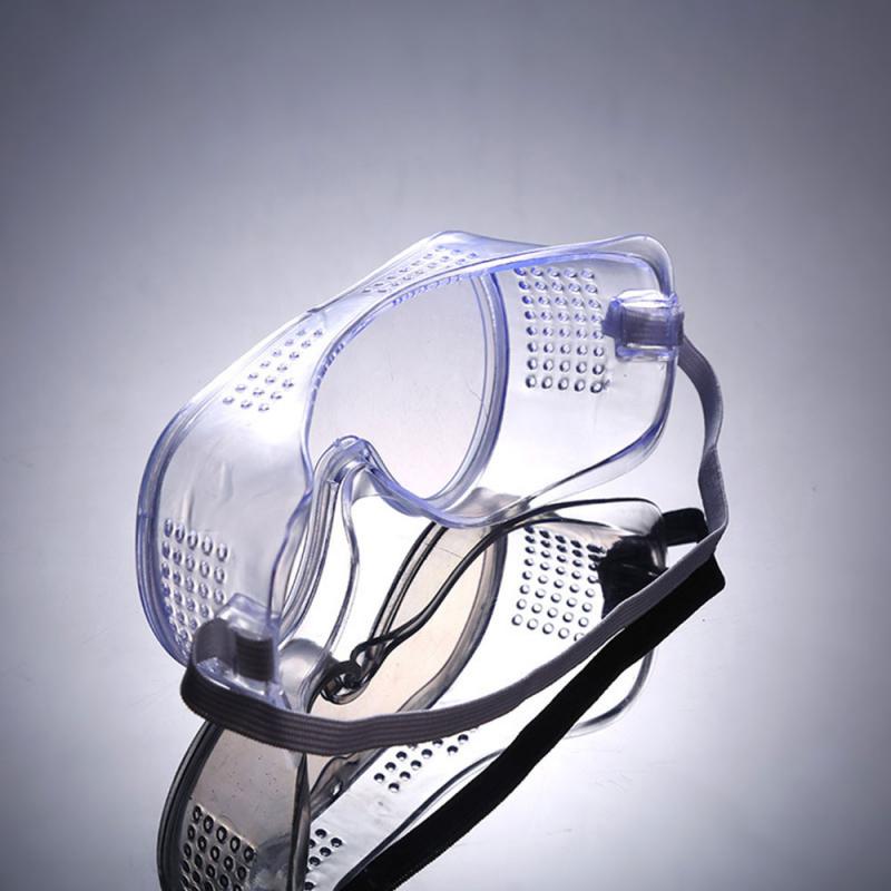 Clear Anti-Fog Safety Goggles Eye Face Chemical Protective Glasses UV ...