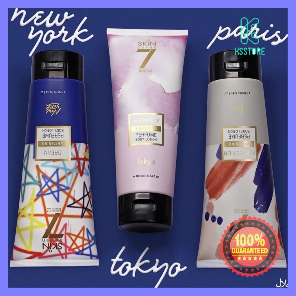 ไม่มีไม่ได้แล้ว! ????ล็อตผลิตใหม่ หมดอายุ 2022????โลชั่นน้ำหอม SKIN7 ...