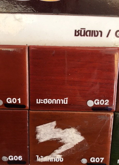 สีย้อมไม้ TOA wood Sn สีเบอร์ ชนิดด้านใส G99 M99 S99 D99หากต้องการเบอร์ ...