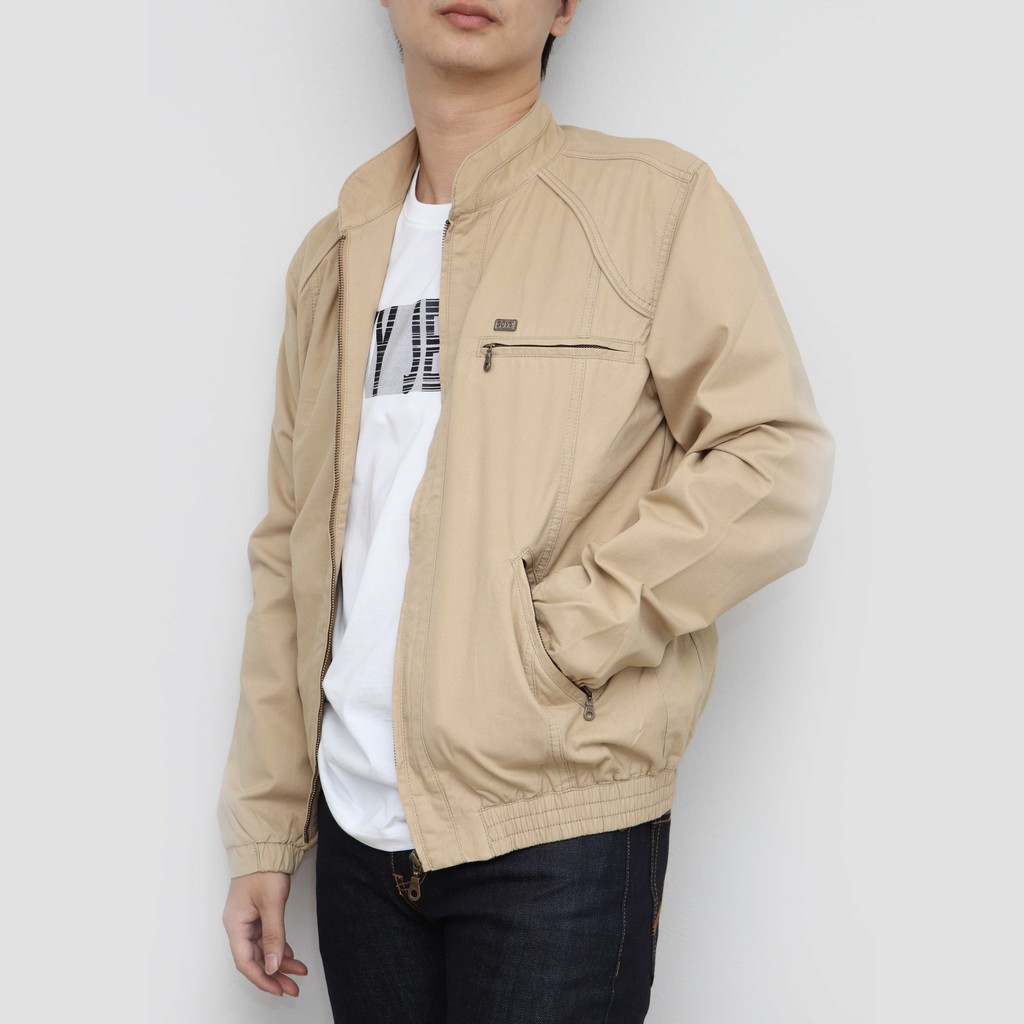 BOVY JACKET - เสื้อแจ็คเก็ตสีครีมและสีเขียว 7150 | Lazada.co.th