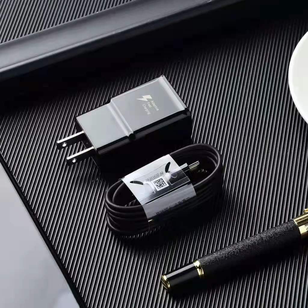 ชุดชาร์จใช้สำหรับSamsung Type-cชุดหัวชาร์จ+สายชาร์จ usb Type-c S8 S8+ note8 C9pro S9 S9+s10 A8 ...