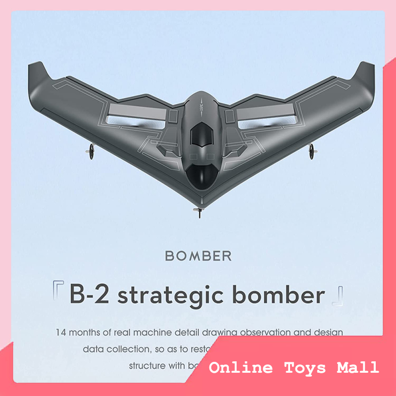 Lsrc-b2 Rc Airplane 2.4ghz 2 Channels Remote Control Airplane Fixed ...