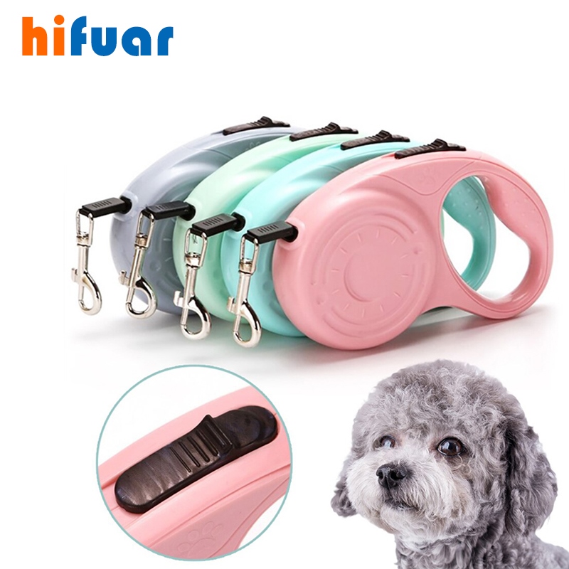 High quality fashion 3m/5m Nylon Retractable Dog Leash Rope For Small ...