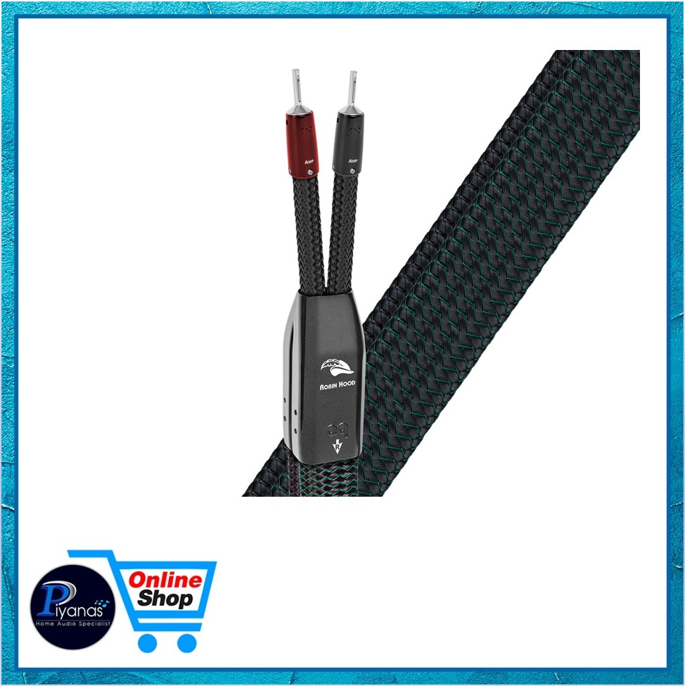 AudioQuest : Robin hood Bass (8Ft) Speaker Cable (Package) /Piyanas Electric/ Piyanas (ปิยะนัส ...
