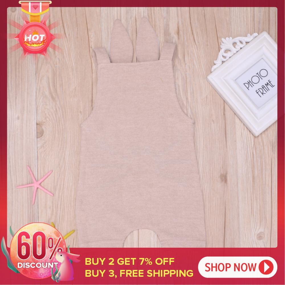 【welcomehome】Fashion Autumn Infant Baby Cute Rabbit Ear Knit Jumpsuit ...