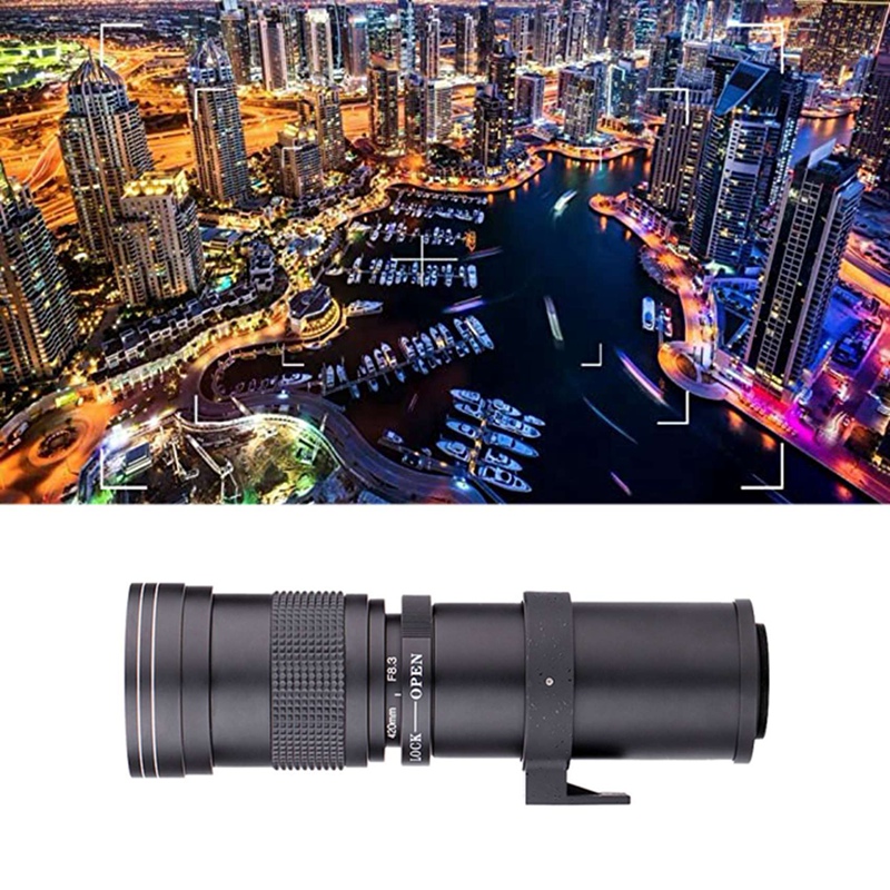 SLR Camera Lens for Canon Camera Full Frame Telephoto Zoom Lens Optical ...