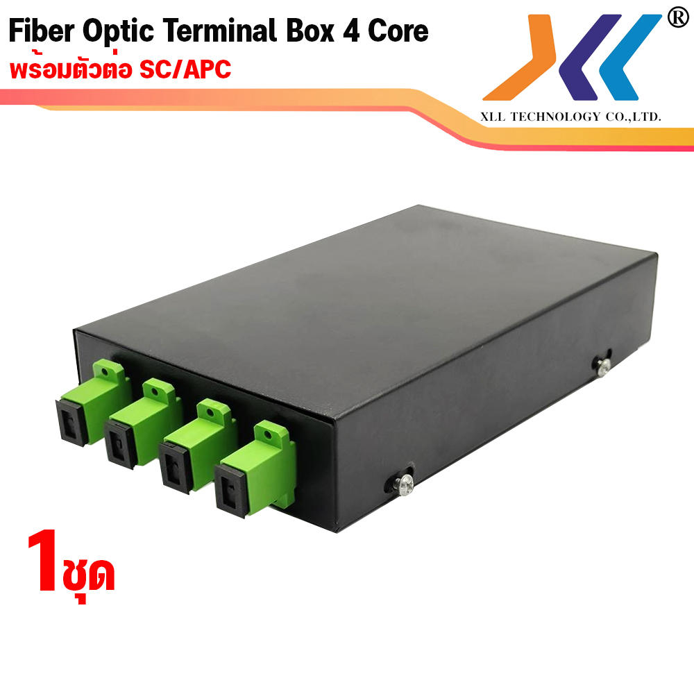 Fiber Optic Terminal Box 4 Core SC/LC Duplex | Lazada.co.th