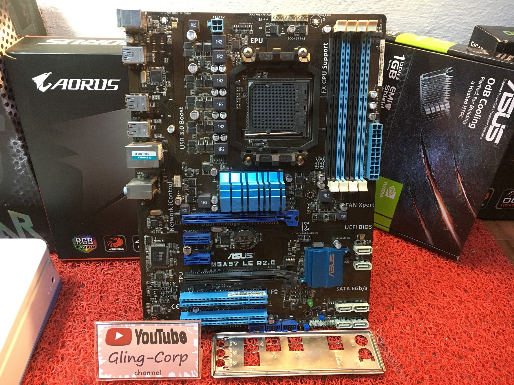 AM3+ MB ASUS RAM 4 SLOT - หลายรุ่น / M5A97 LE R2.0 | Lazada.co.th