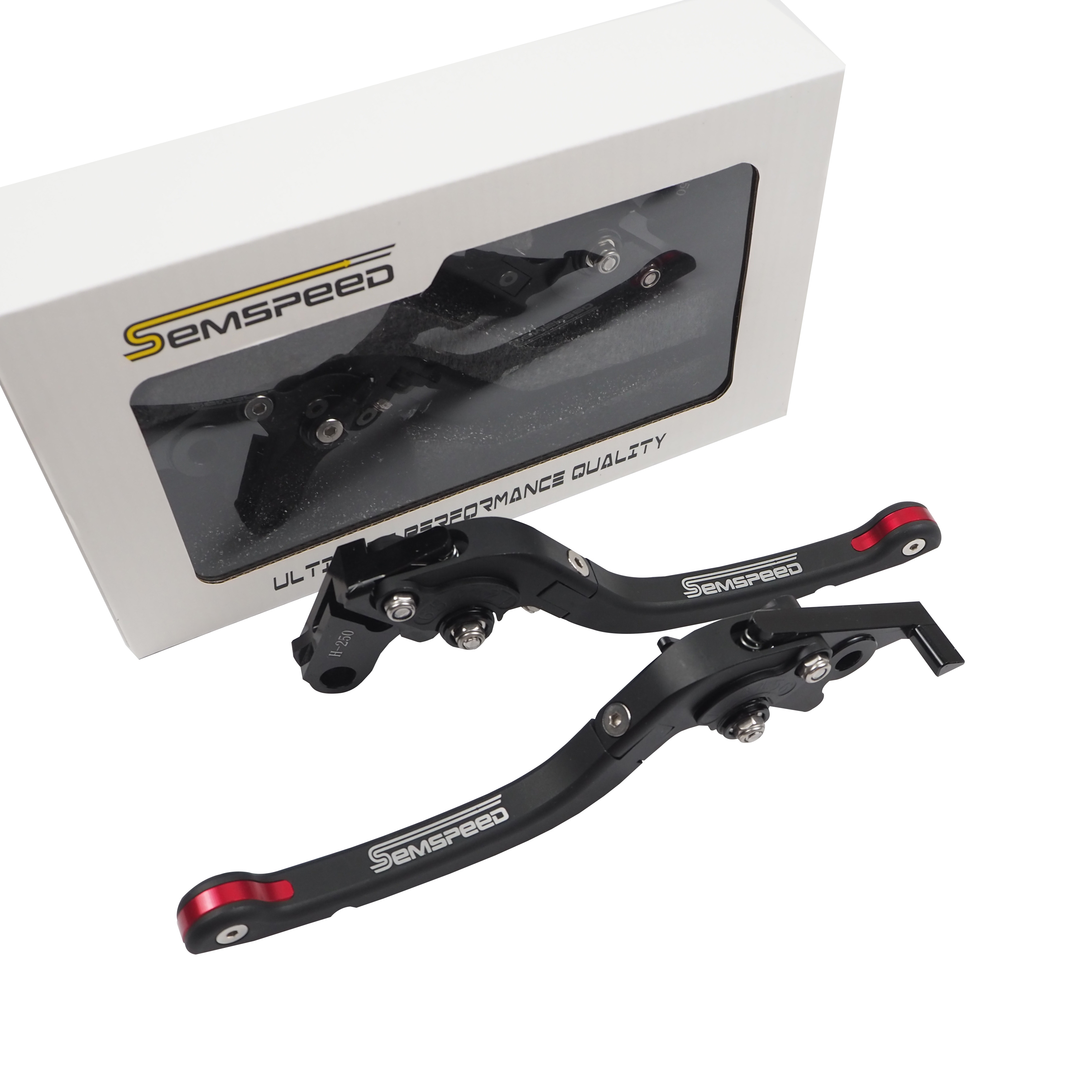 มือเบรค HONDA SEMSPEED CLICK 160 มือครัช ปรับระดับ6ระดับ พับได้ งาน CNC ...