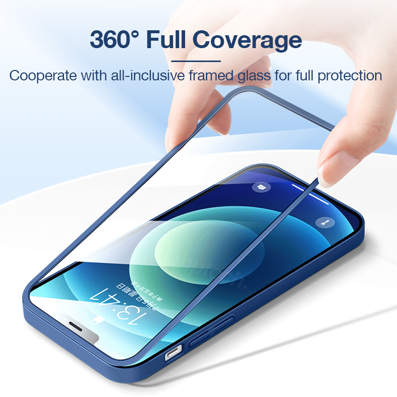 Sanptoch 360 Full Body Coverage Phone Case For iPhone 12 Pro Max Built ...