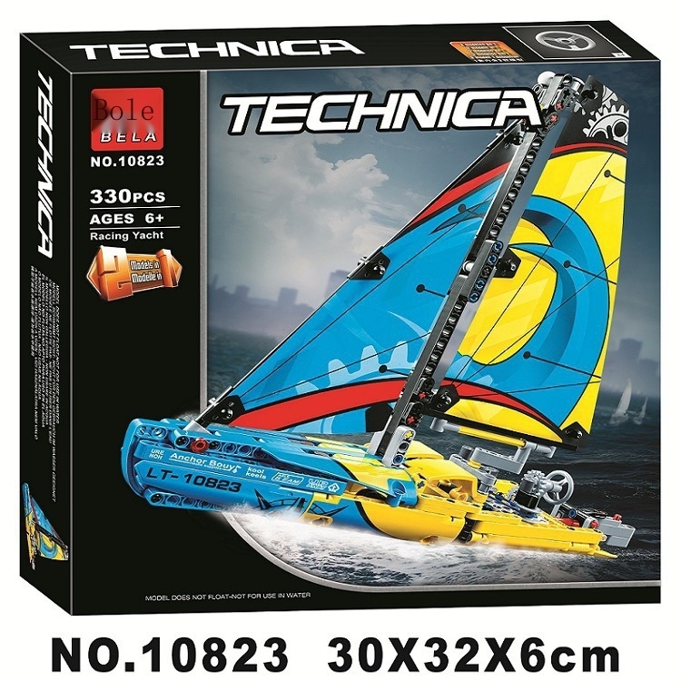 100 lego Science and technology China construction toy boat rowing boat ...