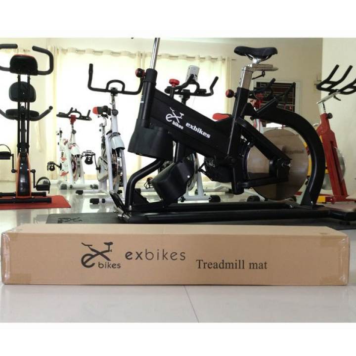 Exbikes แผ่นรองเครื่องออกกำลังกาย รุ่น 200x90x6 - สีดำ - U Shopping - ThaiPick