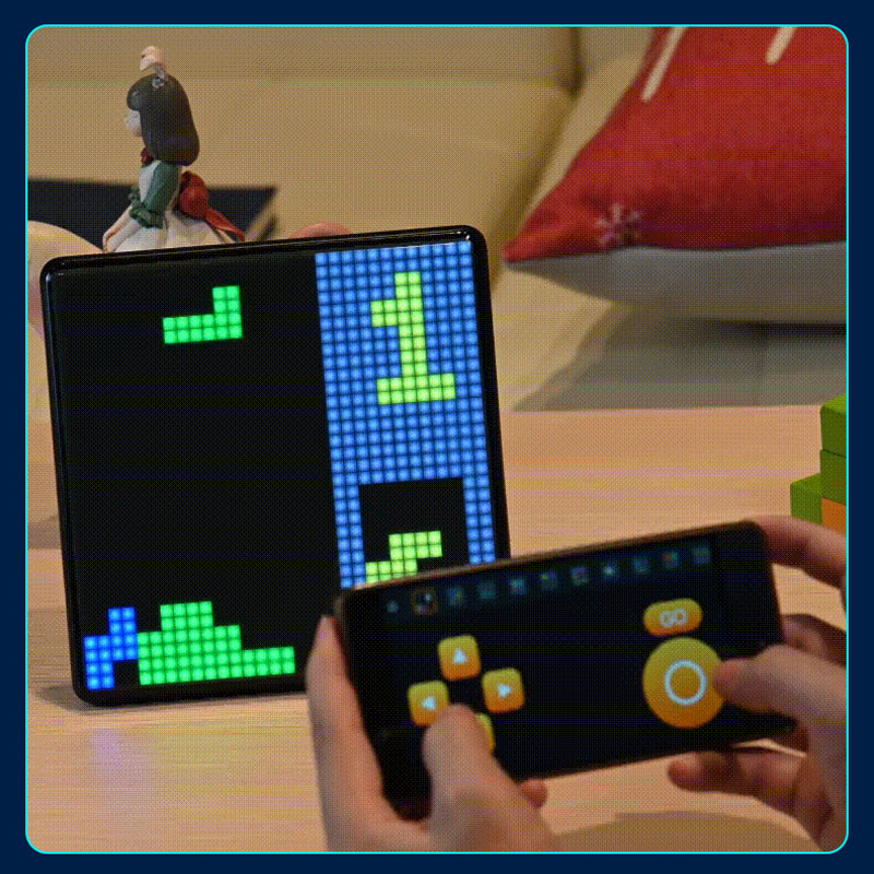 กรอบรูปดิจิตอล Divoom Pixoo Max พร้อมที่จับ - สามารถปรับแต่งรูปหรือ ...