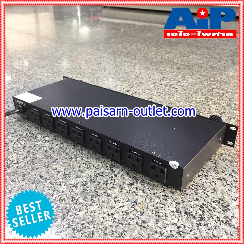 ปลั๊กพ่วงติดแร็ค PROEUROTECH PSC800 ปลั๊กติดแร็ค มีไฟส่อง ปลั๊กไฟตู้แร็ค ปลั๊กไฟติดตู้แร็ค PSC ...