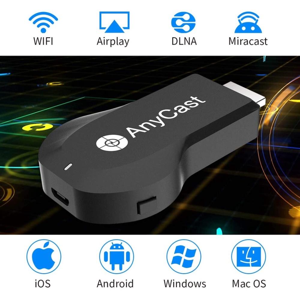 Anycast M9 Plus Wireless Display HDMI Dongle Receiver Adapter ...
