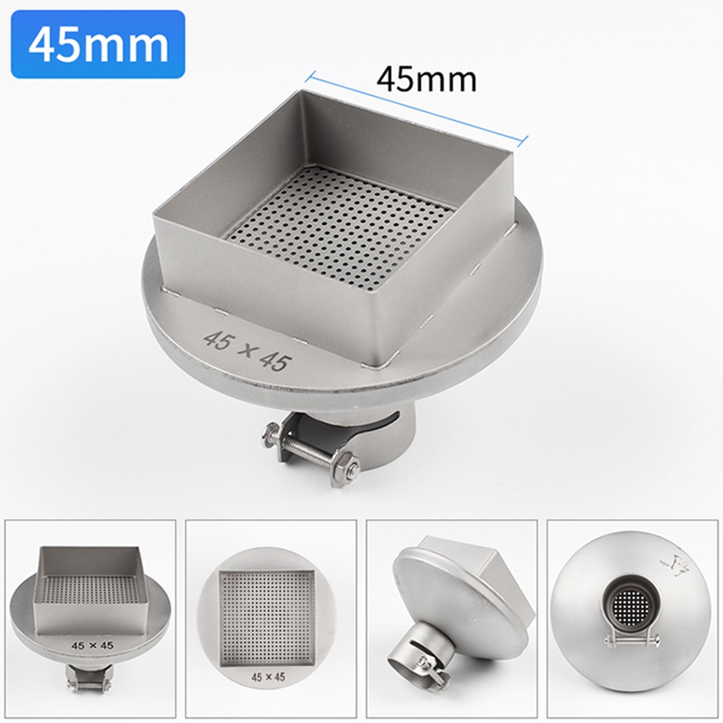 45mmx45mm Hot Air Square Nozzles BGA Soldering Station Rework Stations ...