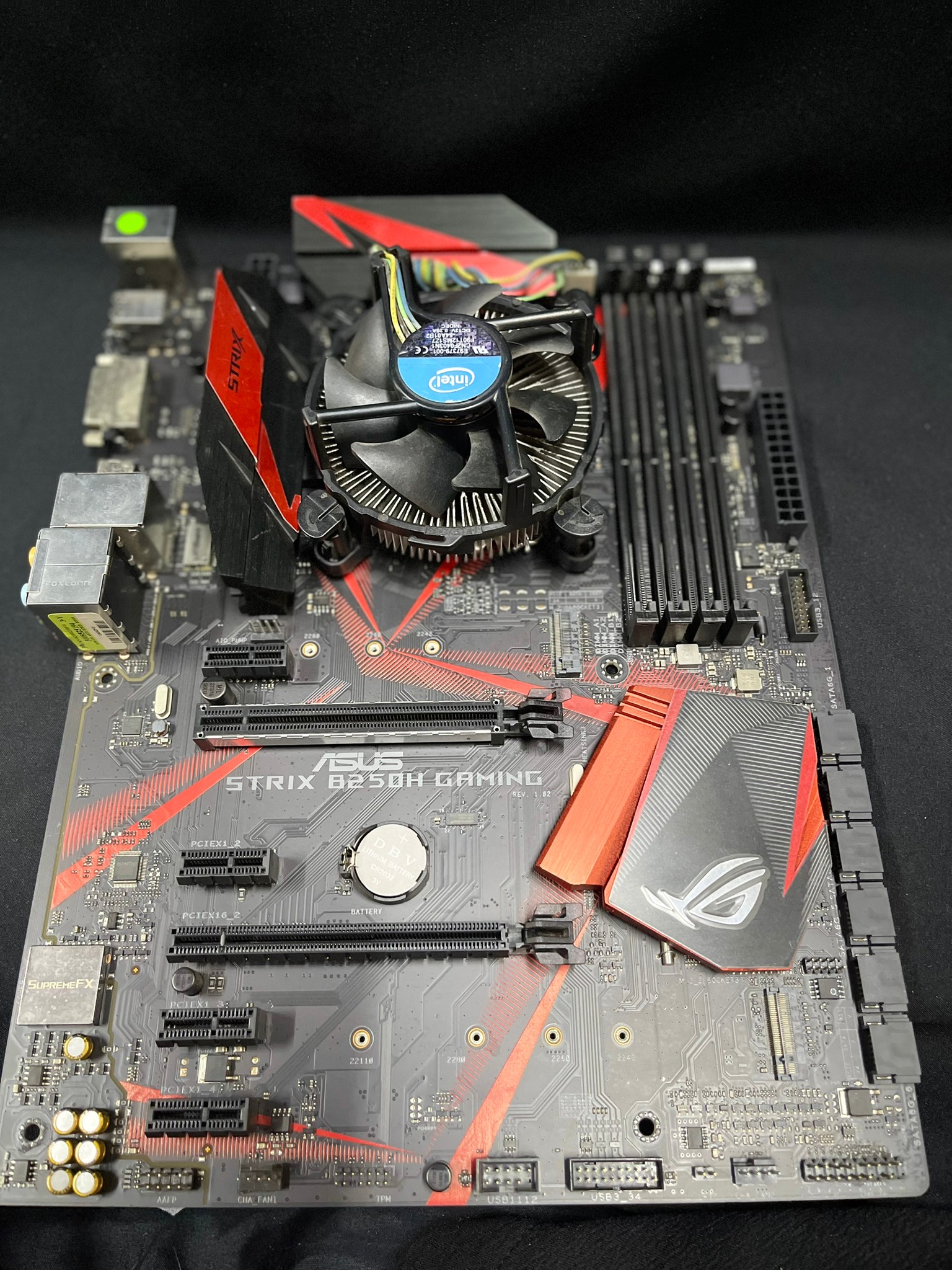 CPU MB 1151 INTEL G4400 และ MB Asus STRIX B250H GAMING ไม่มีเพจหลัง ใช้ ...