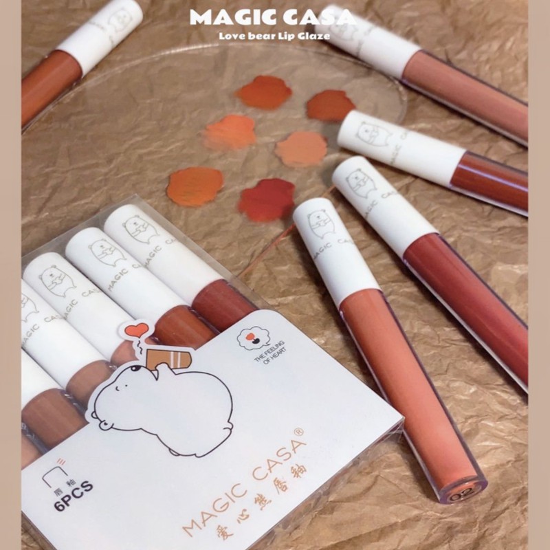 NEW ???????? สินค้าพร้อมส่งไม่ต้องรอ MAGIC CASA® ลิปเนื้อกำมะหยี่ ...