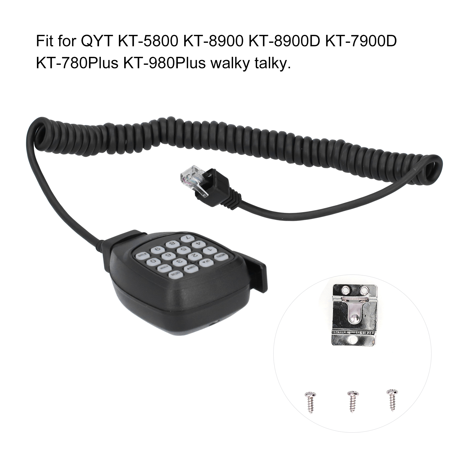 【ห้ามพลาด】ไมโครโฟน Walky Talky ไหล่สำหรับ QYT KT‑5800 KT‑8900 KT‑8900D KT‑7900D KT‑780 Plus - I ...