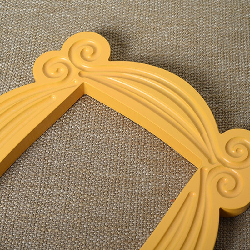 TV Series Friends Keychain Monica Purple Door Hanger Handmade Yellow ...
