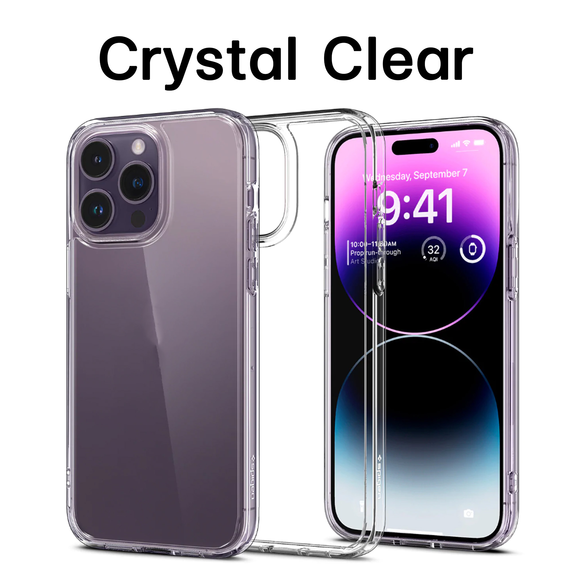 Spigen Ultra Hybrid เคสใส สำหรับ i14 / i14 Plus / i14 Pro / i14 ProMax ...