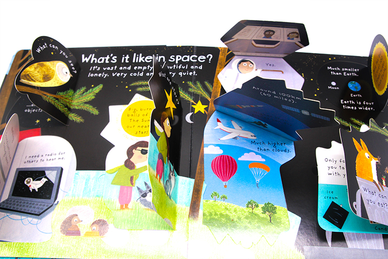 หนังสือภาษาอังกฤษ Usborne Lift The Flap Book First Questions and ...