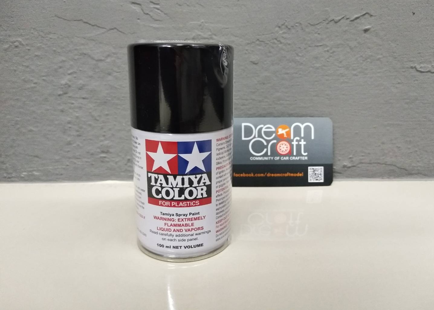 TAMIYA TS-6 Matt Black (สีสเปรย์ TS Spray DreamCraft Model) - Dream ...