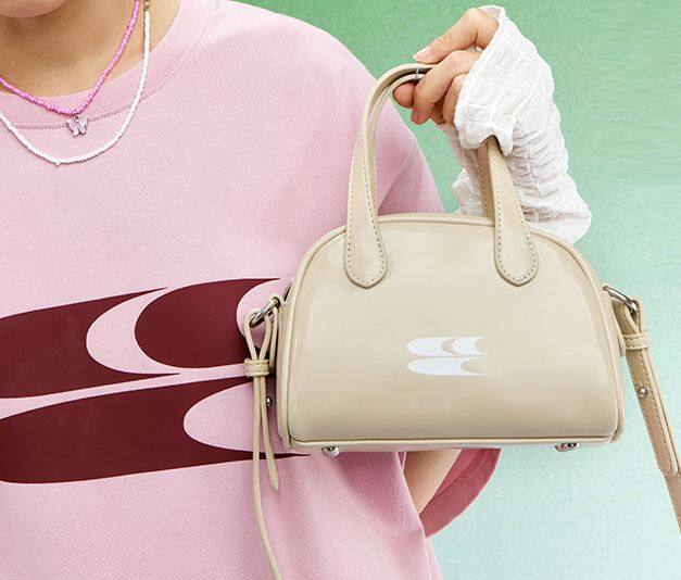 พร้อมส่งCrying Center Logo Boston Bag Pastel - ssneakAlife - ThaiPick