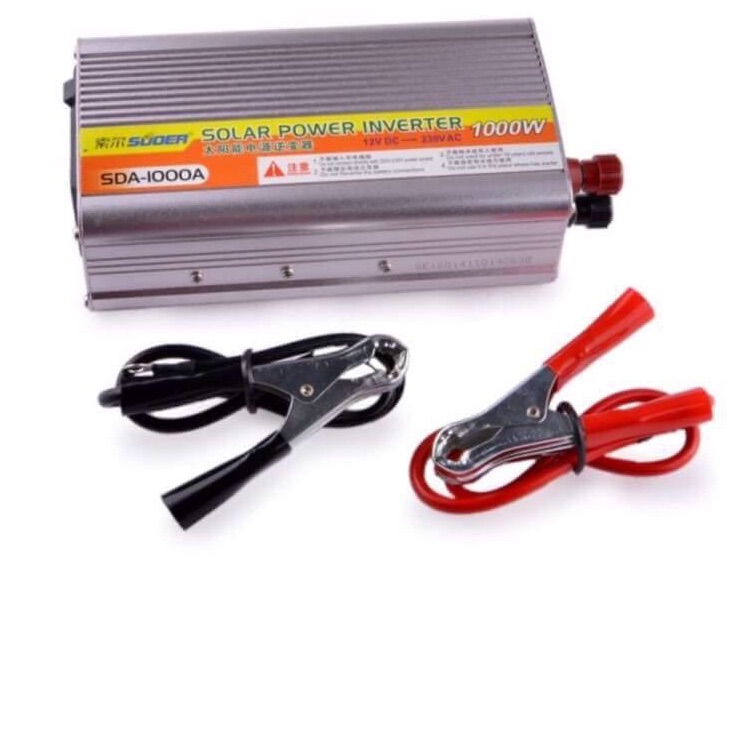 แปลงไฟ(12V-220V)inverter 12V1000VAเต็ม500W - 2D.Electronic - ThaiPick