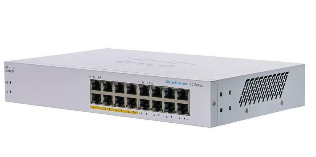 Gigabit Switching Hub 16 Port CISCO CBS110-16PP-EU | Lazada.co.th