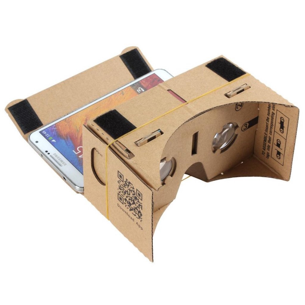 Google DIY Cardboard Virtual Reality Game Movie 3D Glasses for iPhone ...
