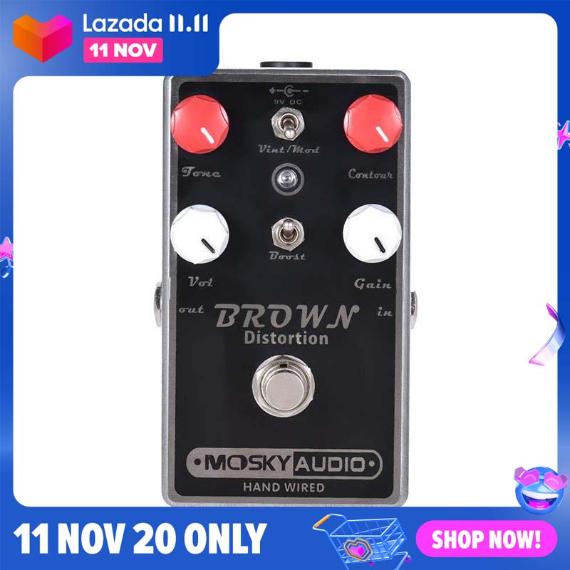 （มีสินค้า）MOOER LIQUID Mini Digital Phaser Guitar Effect Pedal True ...
