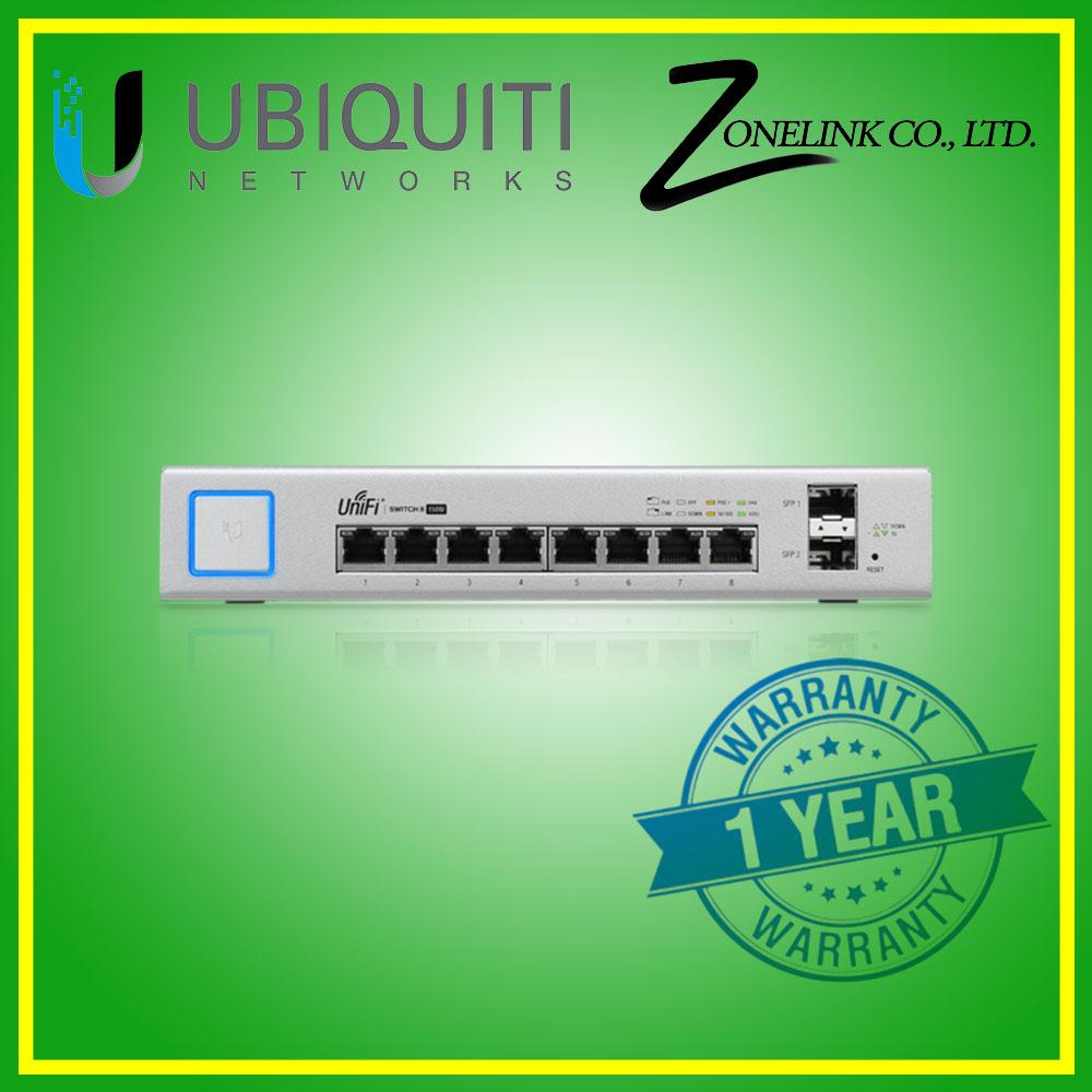 UBiQUiTi UniFi Switch 8-150W (US-8-150W) - 8-Port 1000 Mbps L2 + 2 SFP ...