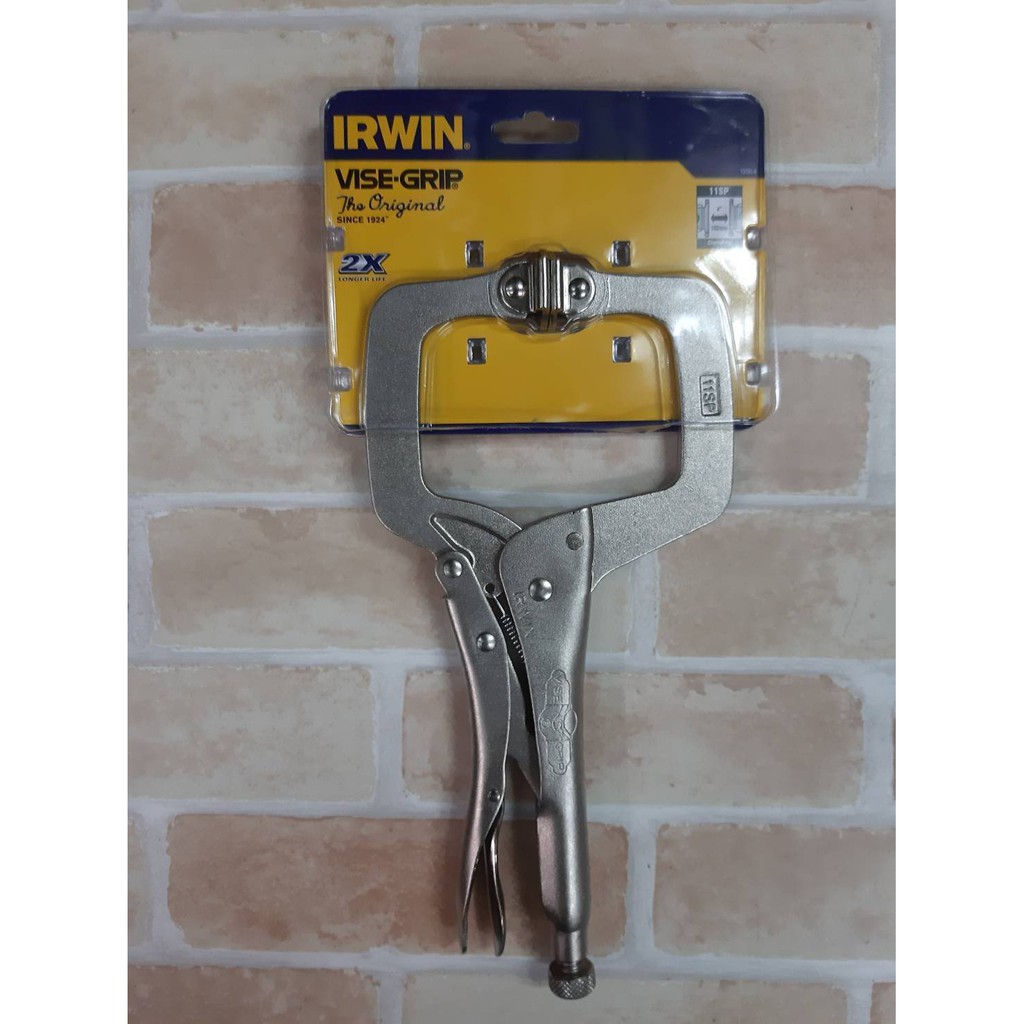 IRWIN VISE-GRIP คีมล็อคตัวซี คีมล็อคก้ามปู 18นิ้ว รุ่น 18R Locking C ...