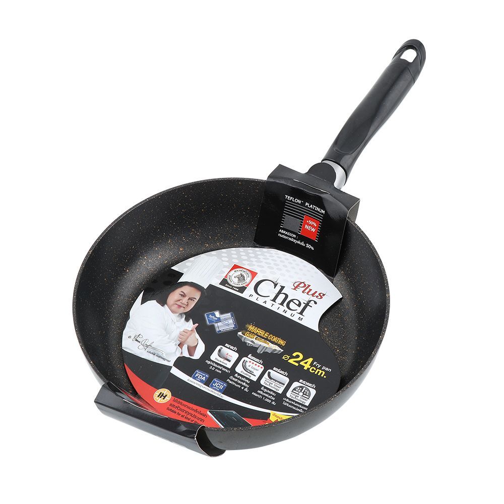 PAN ZEBRA IH PLATINUM CHEF 24CM - BY US - ThaiPick