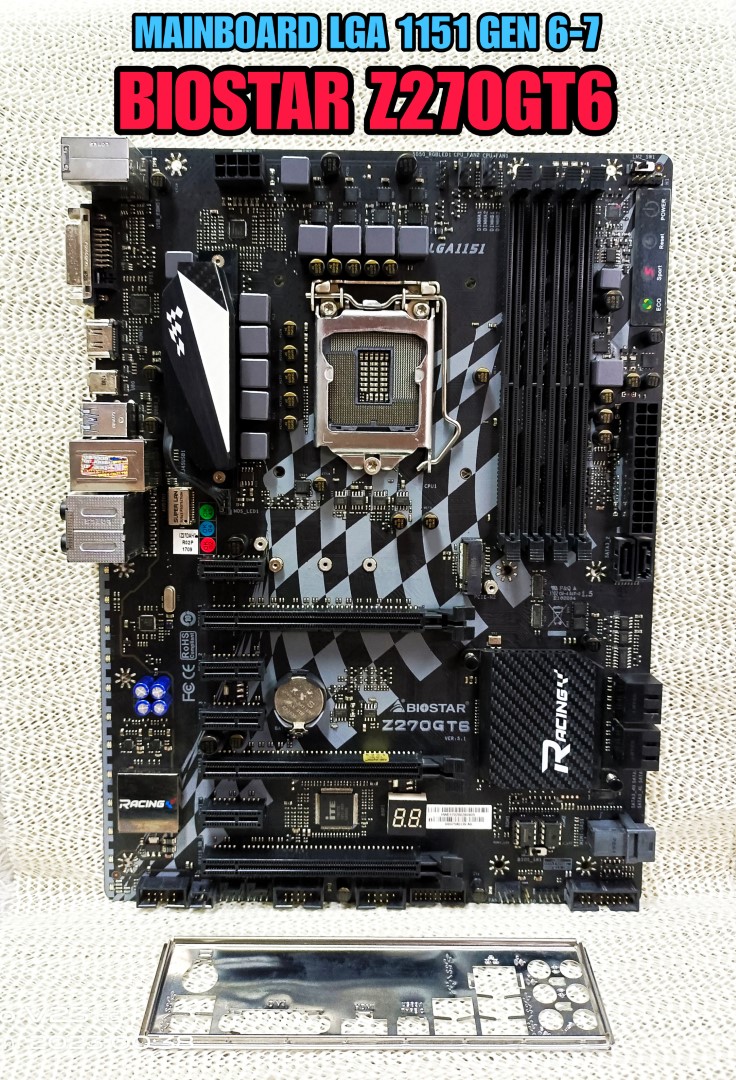 (ร้านในไทย) เมนบอร์ด 1151 V1 รองรับ CPU INTEL GEN 6-7 ** มีของพร้อมส่ง ...