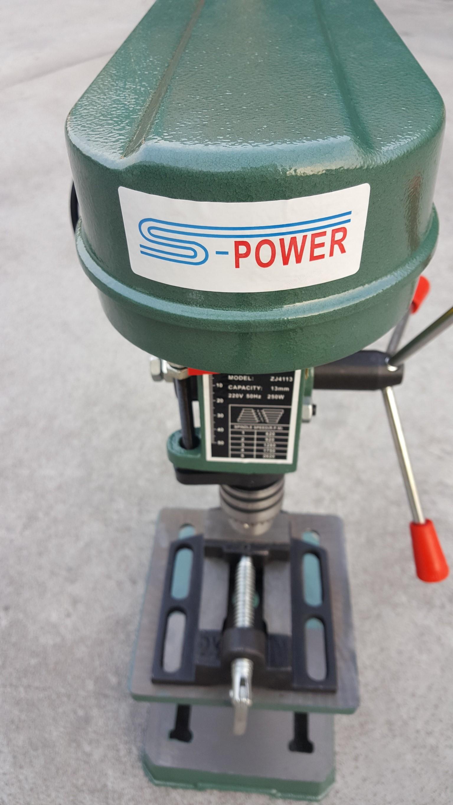 สว่านแท่น/แท่นเจาะ OKURA 1/2" 1/3HP YD-13S กำลัง 250วัตต์ มอเตอร์ Japan ทองแดง เต็ม ปรับความเร็ว ...