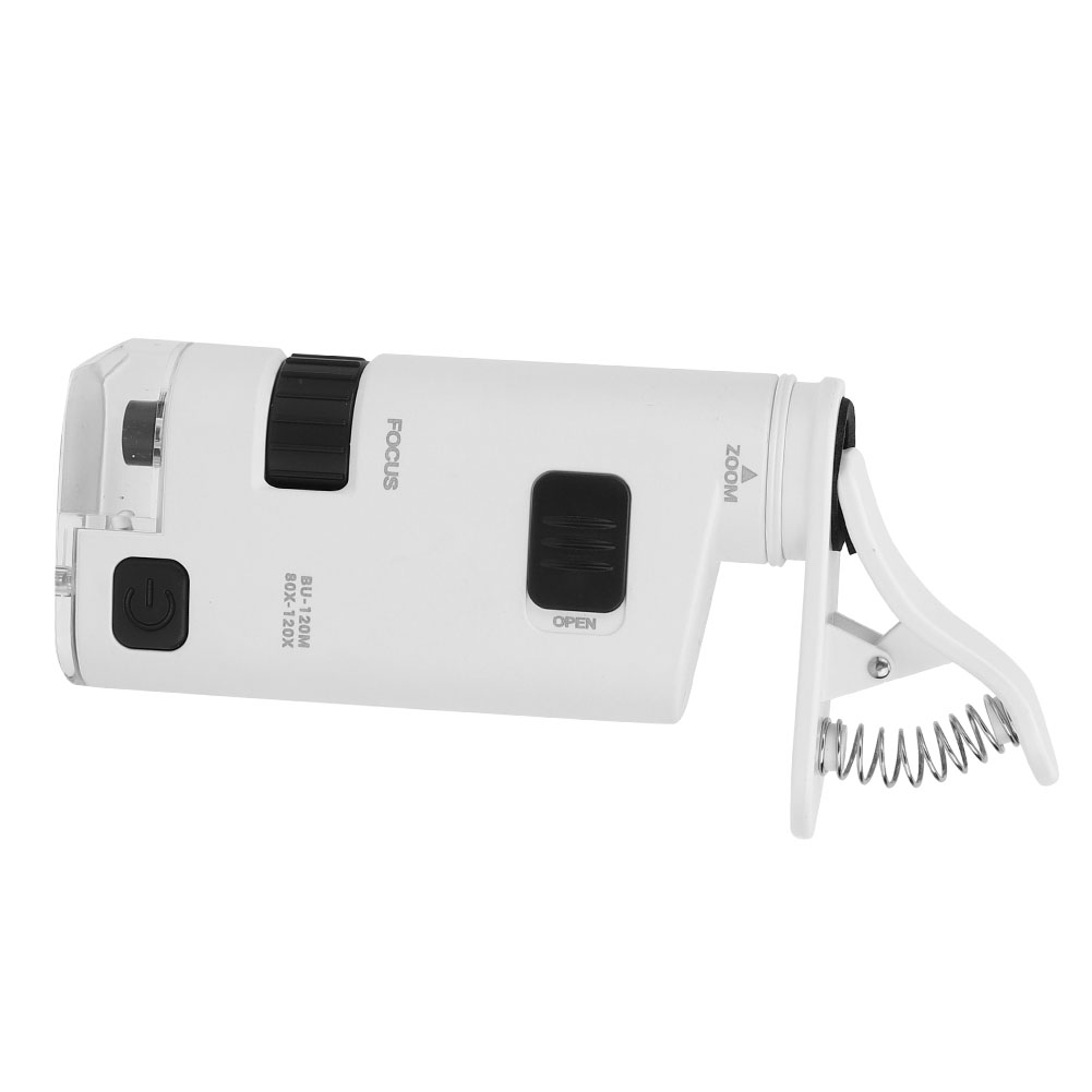 Len Zoom Microscope Macro Micro Mobile Phone Camera Magnifier with Clip ...