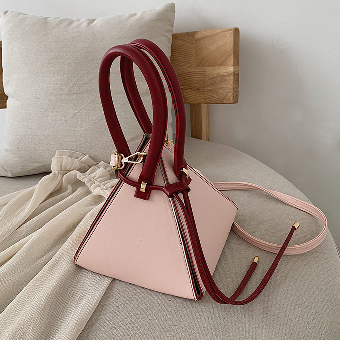 2020 Designer leather handbag Mini Triangle Women Clutch Purse Hand Bag ...