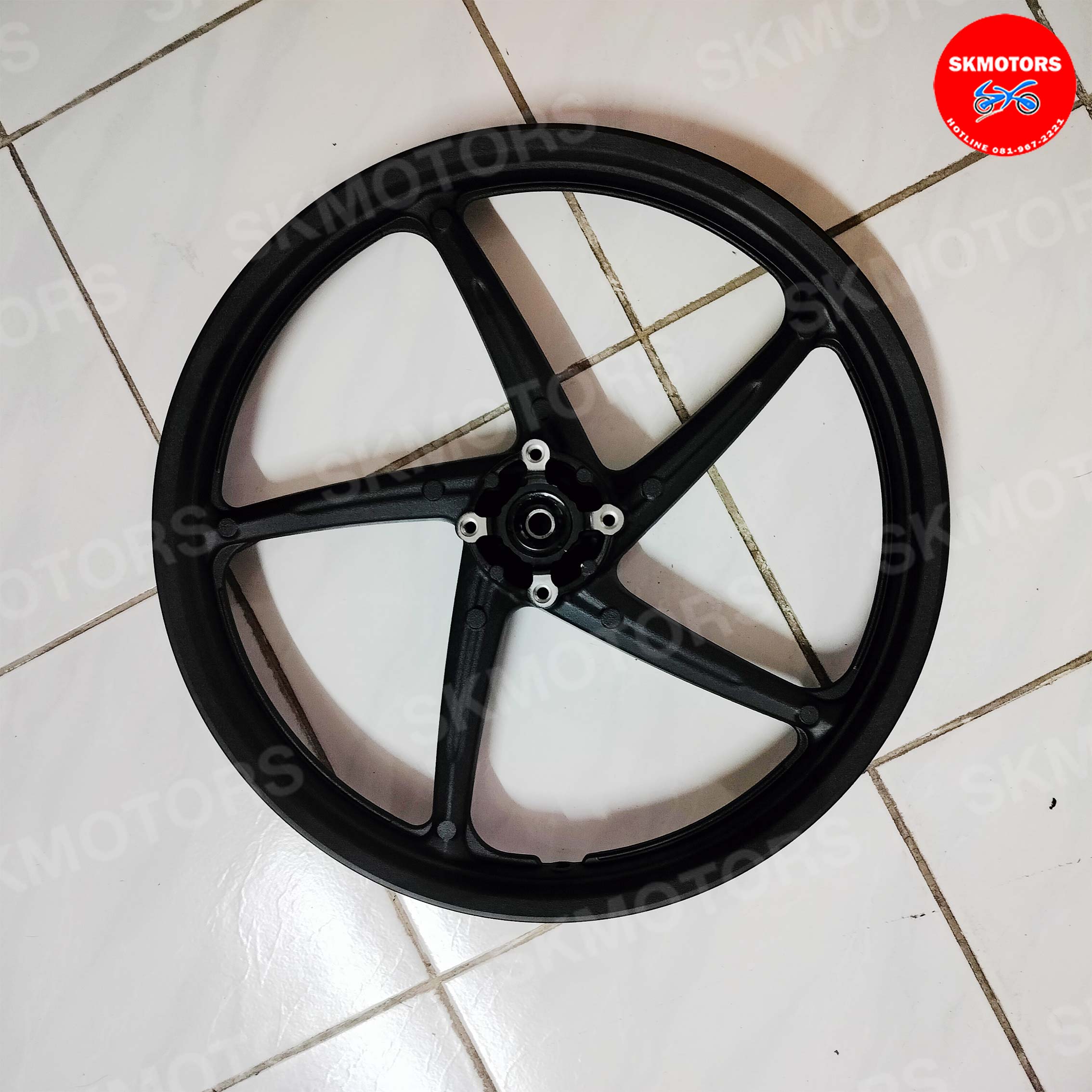 ชุดวงล้อหน้า สีดำ รหัส 44650-K2J-TB0ZA สำหรับรถรุ่น HONDA WAVE 110i ปี ...